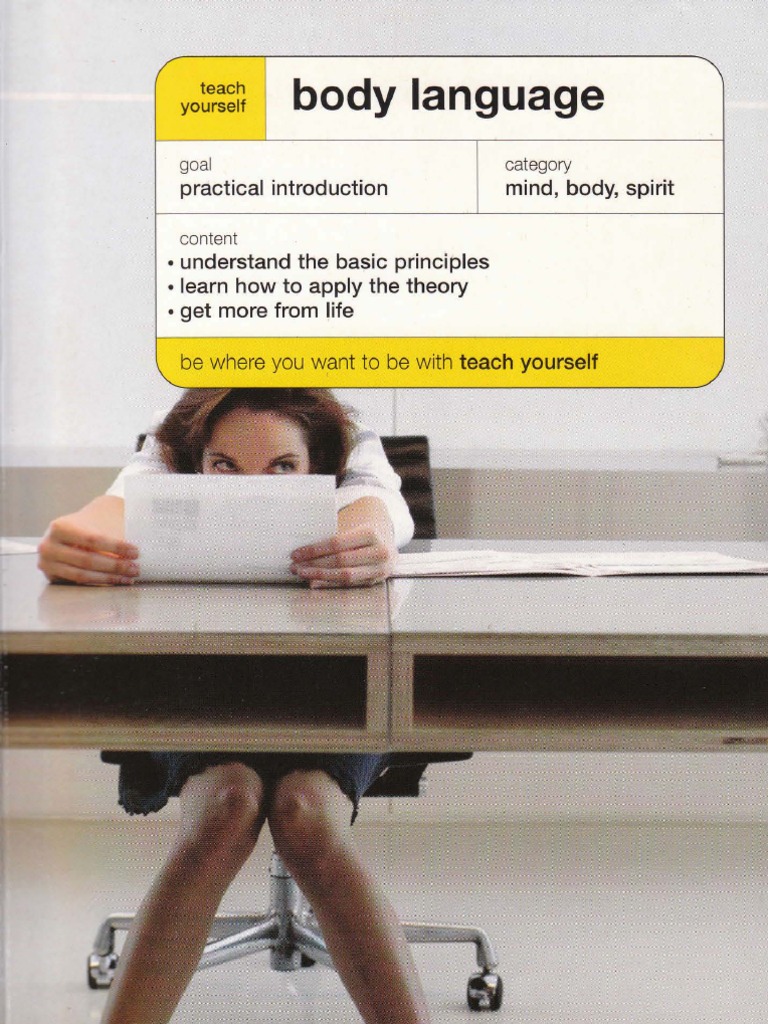 Mastering Body Language | PDF | Nonverbal Communication | Body Language