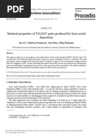 Ti64 Properties | PDF | Transport Phenomena | Thermodynamic Properties