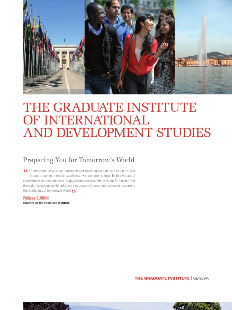 The Graduate Institute of International and Development Studies ...