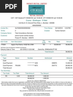 CROMA Duplicate Invoice | PDF