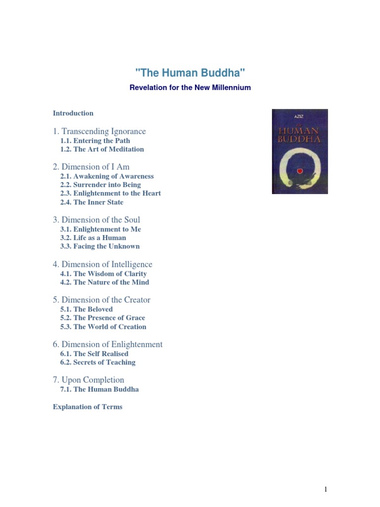 Human Buddha | PDF | Nondualism | Soul
