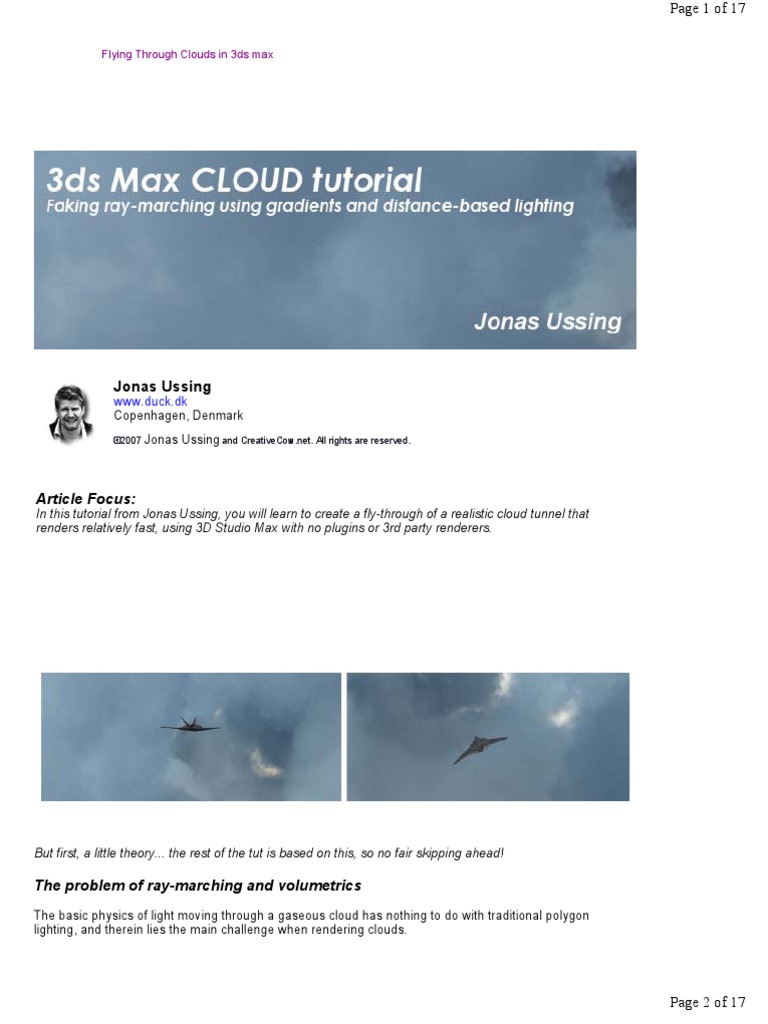 Flying Clouds | Download Free PDF | Texture Mapping | Rendering (Computer Graphics)