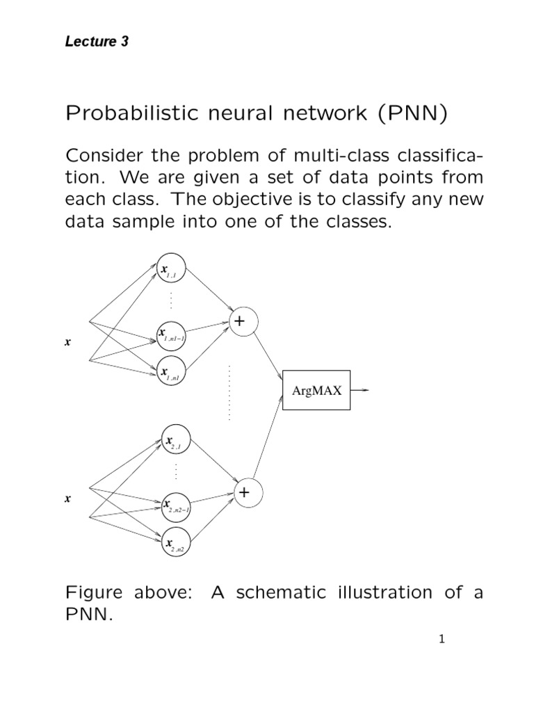 Probabilistic Neural Network (PNN) | PDF | Artificial Neural Network ...