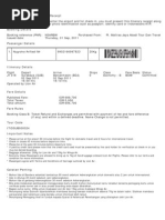 Nota Tour Travel | PDF