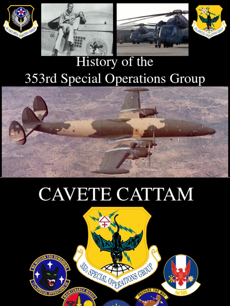 History of the 353rd SOG Operations | PDF | Military Aviation | Military
