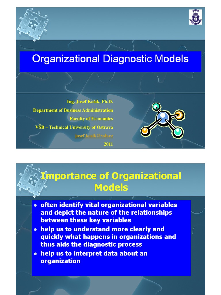 Organizational Diagnostic Models Organizational Diagnostic Models ...