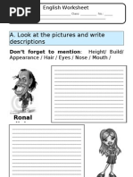 Type of Photo Worksheet | PDF