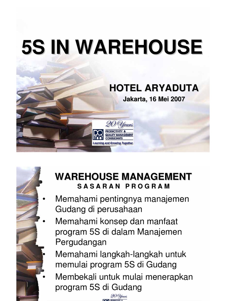 Penerapan Program 5S di Gudang | PDF | Bisnis