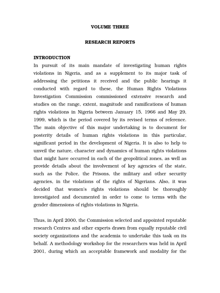 Oputa Four | PDF | Human Rights | Nigeria