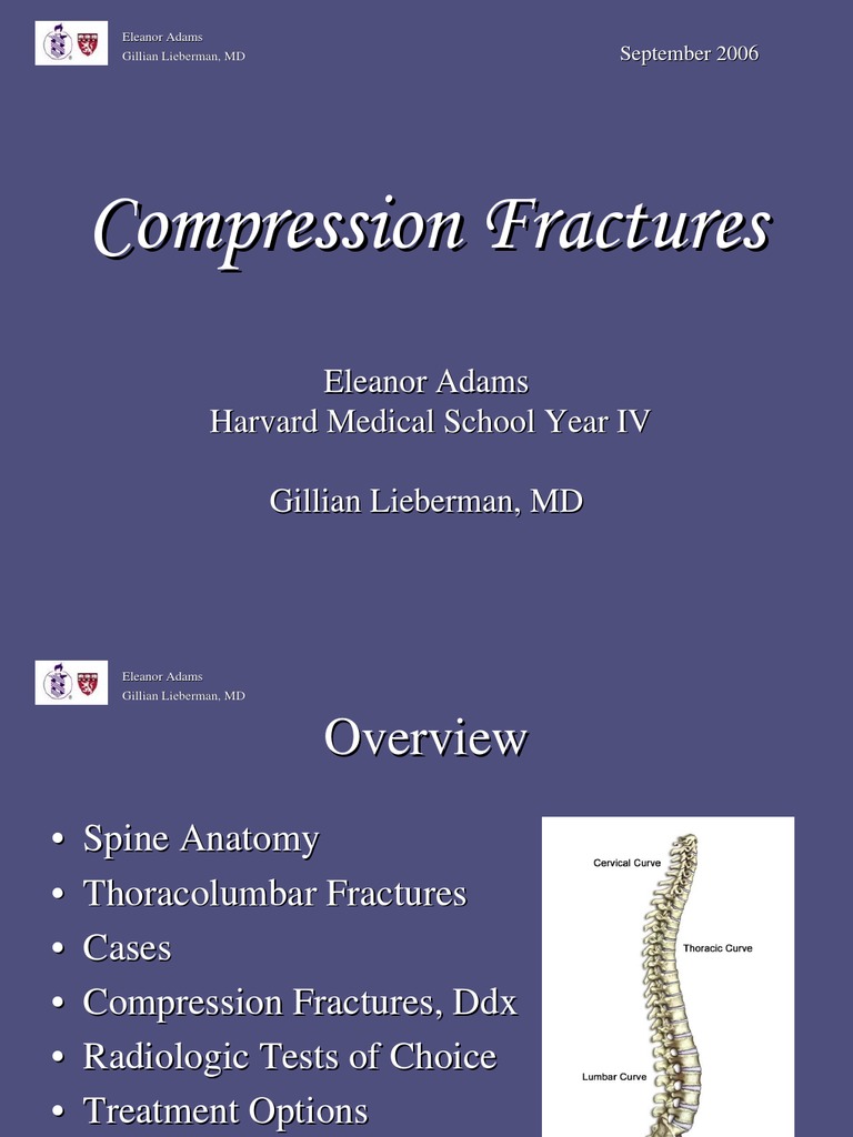 Evaluation and Management of Compression Fractures: A Case Study of ...