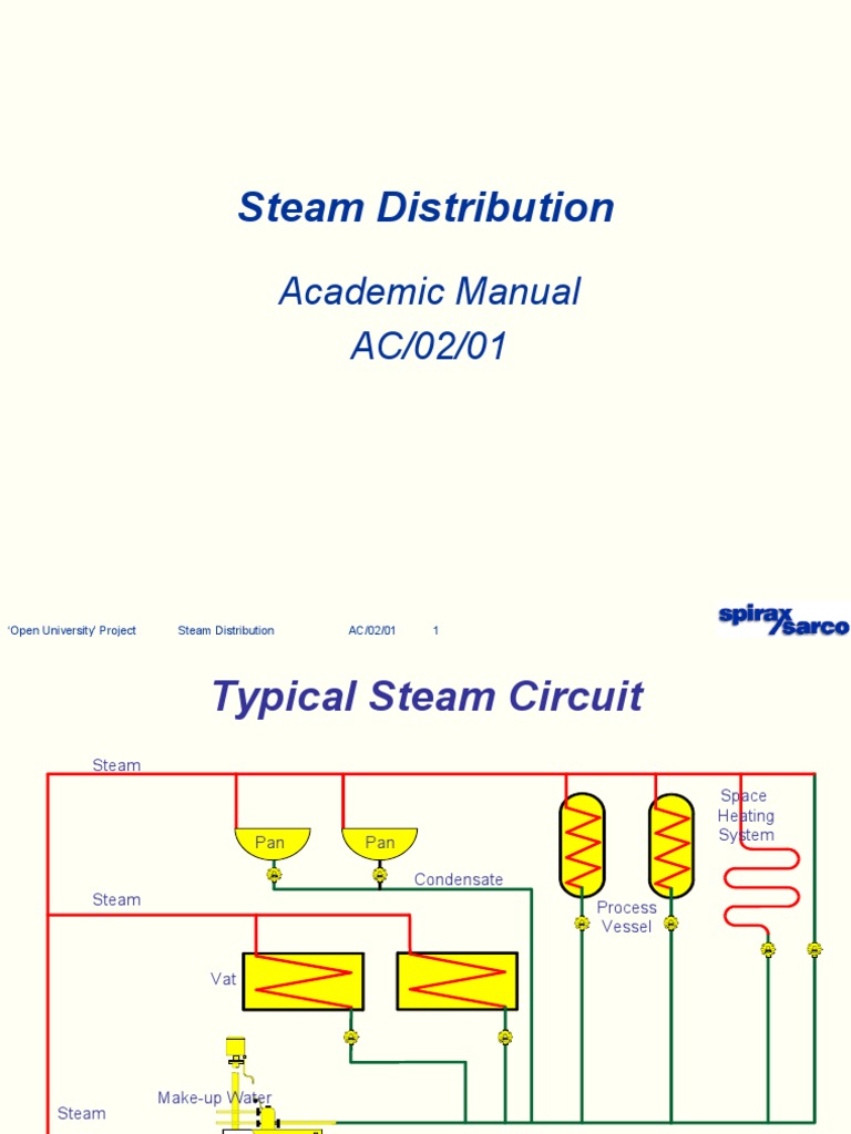 Steam Distribution System | PDF | Valve | Actuator