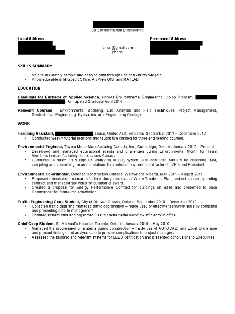 Reddit Resume | PDF | Ontario | Engineering
