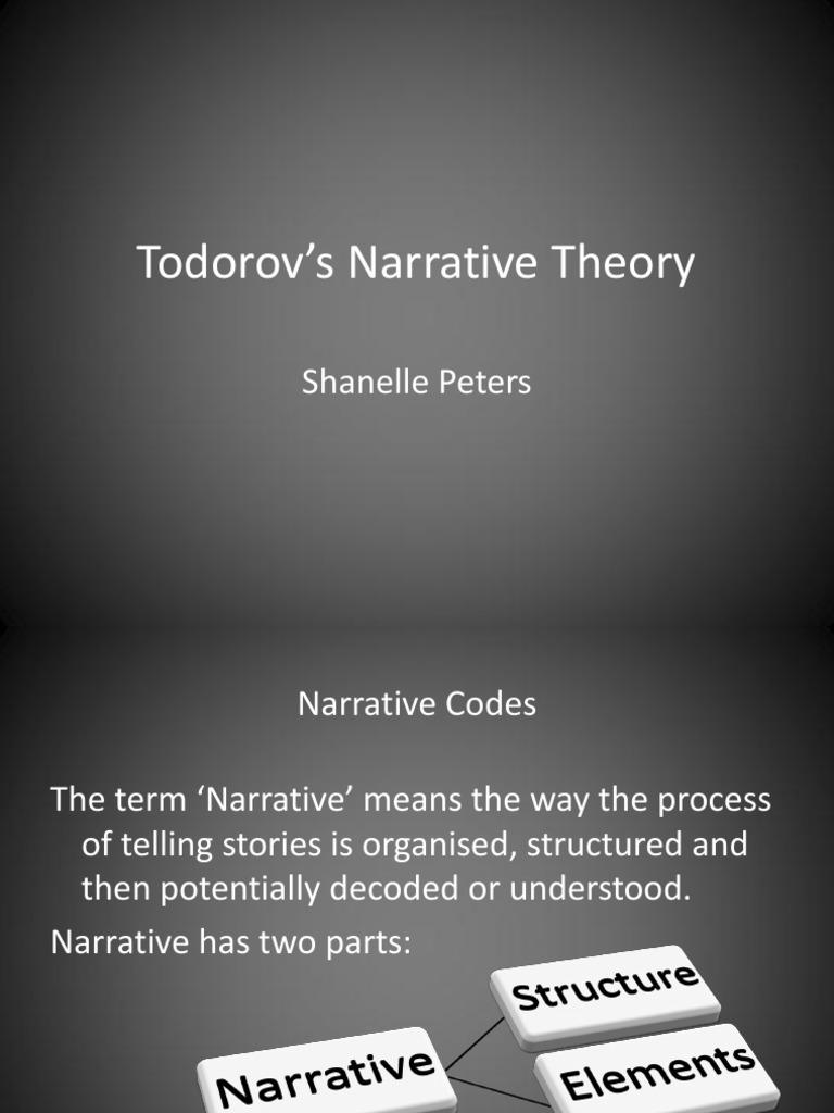 Todorov's Narrative Theory | PDF | Art