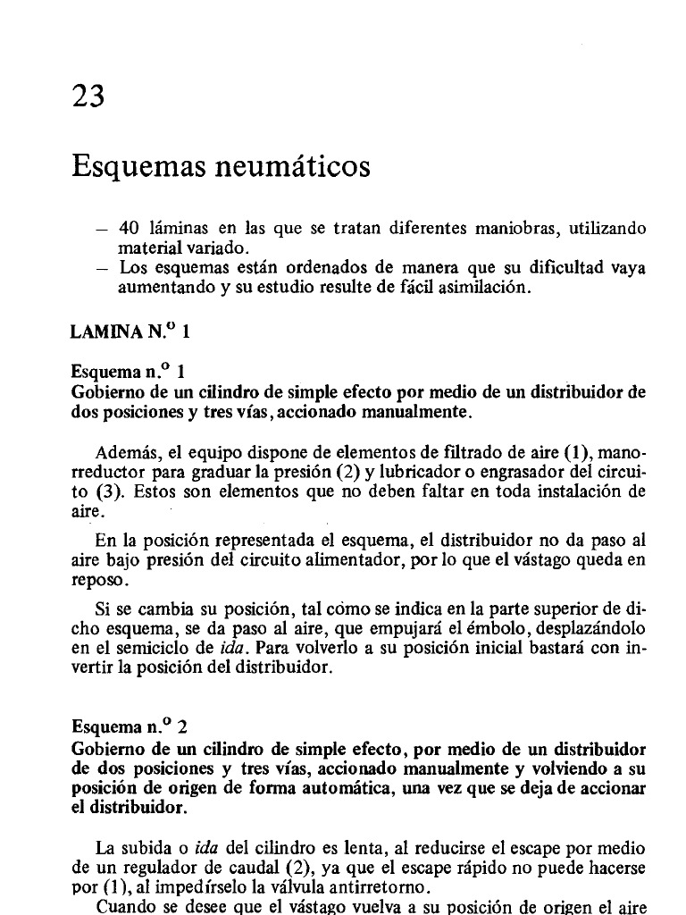 Esquemas Neumaticos | PDF | Neumática | Tap (Válvula)