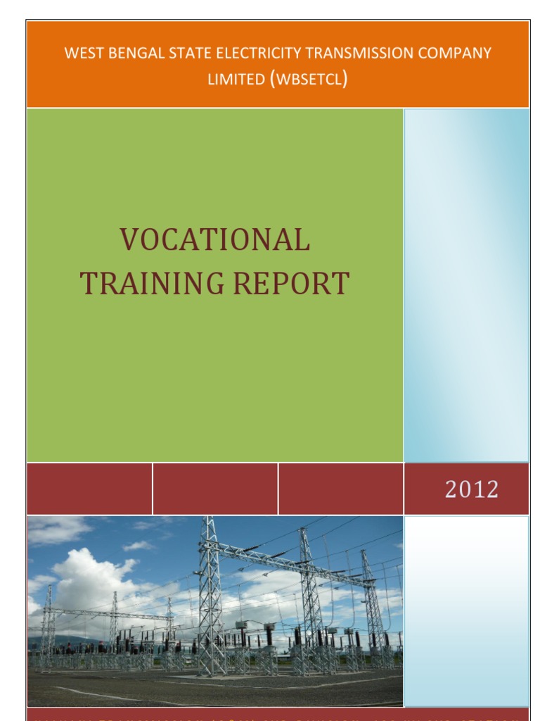 Vocational Training Wbsetcl | PDF | Electrical Substation | Insulator ...