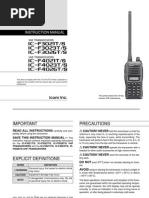 Icom IC-A110 Maintenance Manual | PDF | Radio | Electromagnetic ...