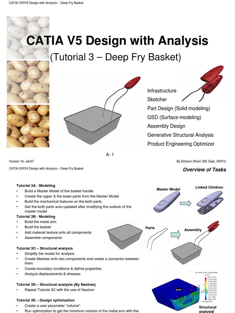 Catia Advanced Tutorials | PDF