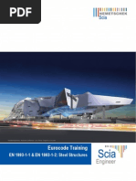 Guide To en 1993-1-1 Eurocode 3 | PDF | Buckling | Bending