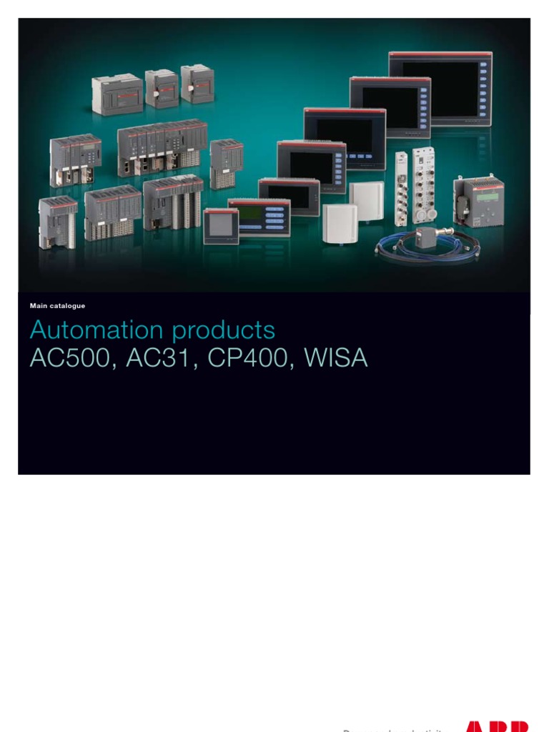 Automation ABB (PLC) | PDF | Programmable Logic Controller | Digital Signal