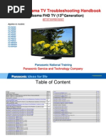Panasonic Plasma TV Blink Codes | PDF | Electricity | Information And ...
