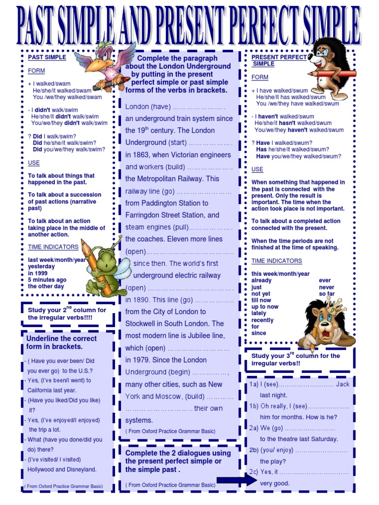 1 - Family Fortunes - Present Perfect and Past Simple | PDF | Languages ...