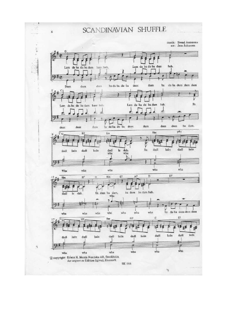 Scandinavian Shuffle | PDF