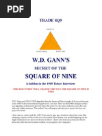 W D Gann Method of Trading PDF | PDF