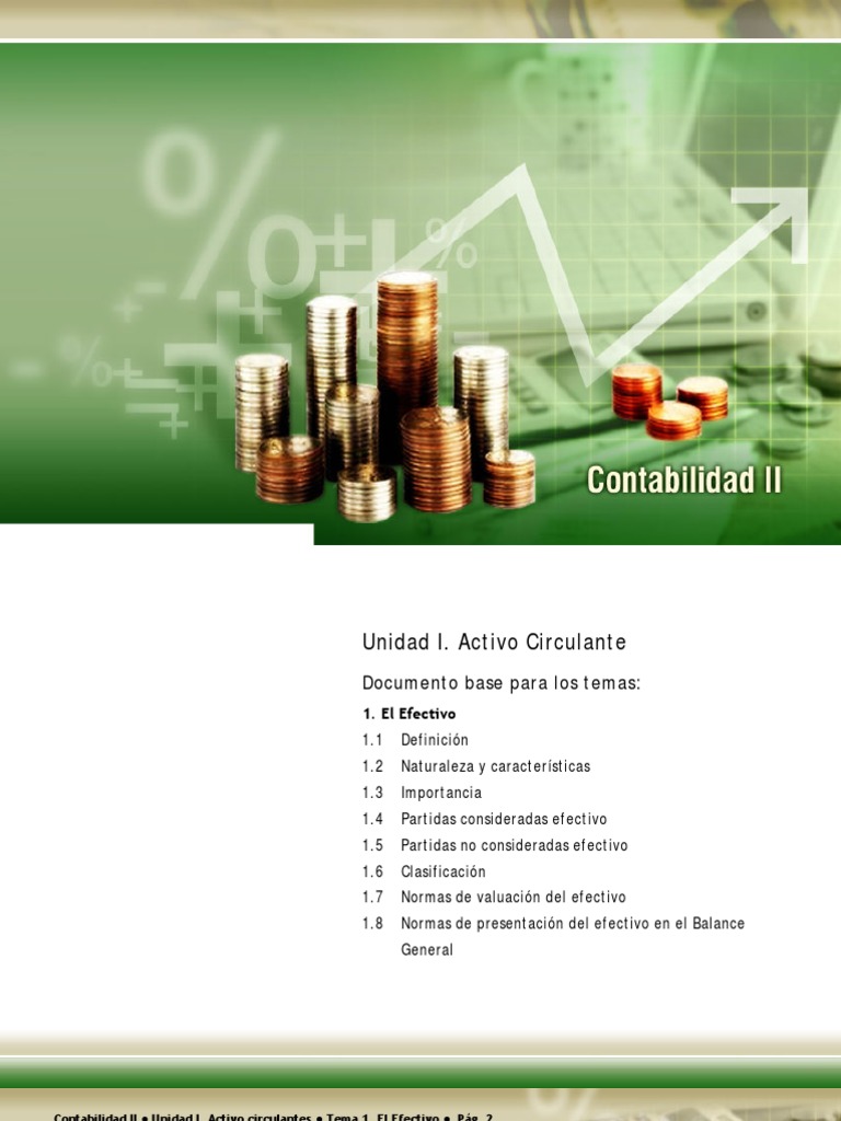 Activo Circulante | PDF | Bancos | Contabilidad