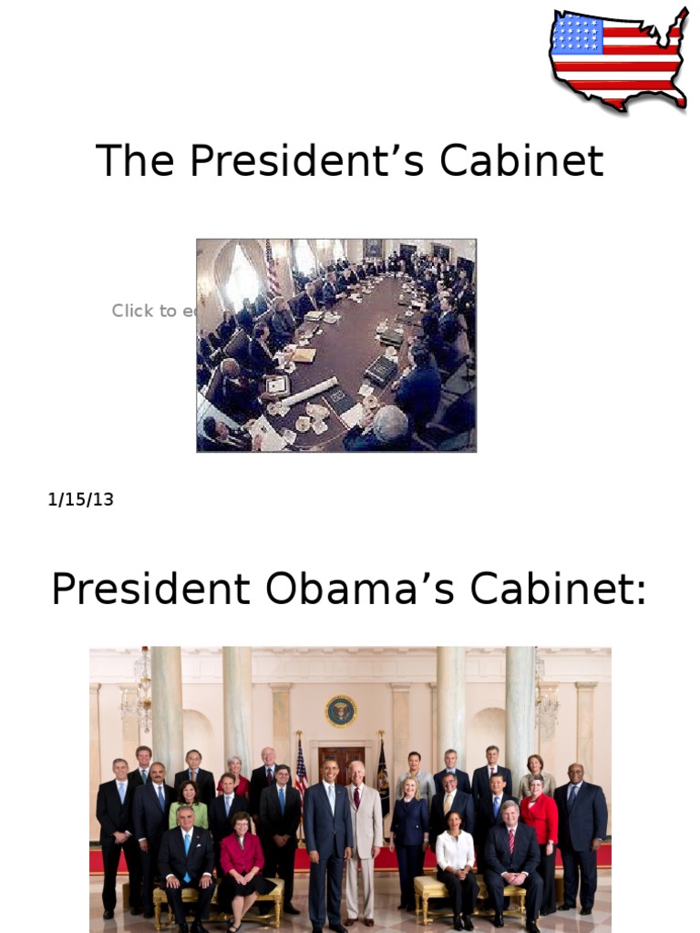 The President's Cabinet | PDF | Presidents Of The United States ...
