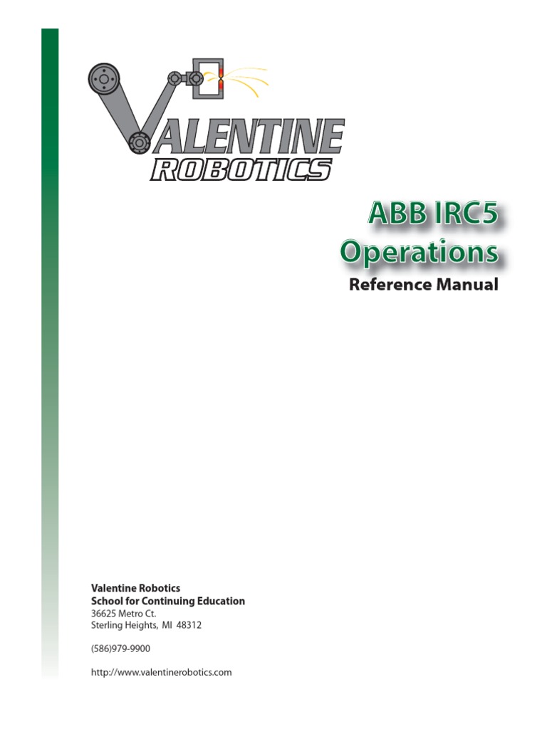Abb Irc5 Abb Irc5 Operations Operations: Reference Manual | PDF | Programmable Logic Controller ...