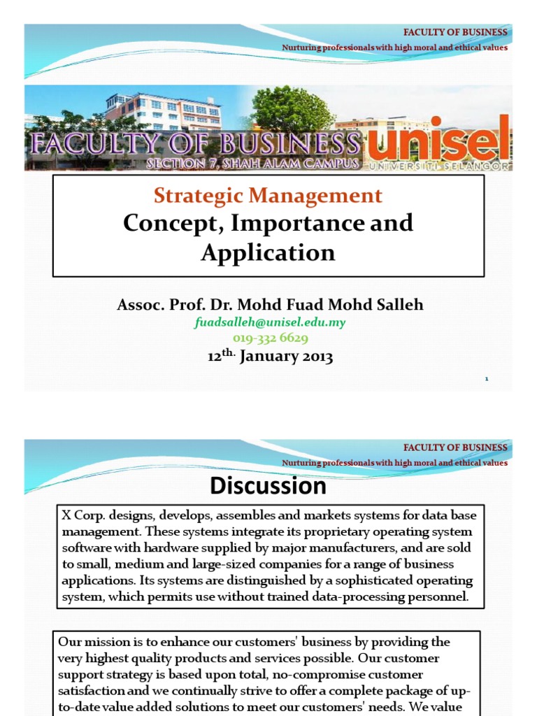 MBA - Strategic Management | PDF | Strategic Management | Evaluation