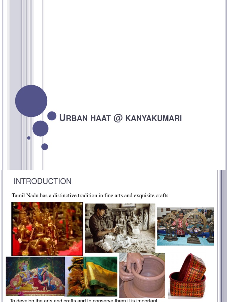 Urban Haat Development in Kanyakumari | PDF | Lifestyle