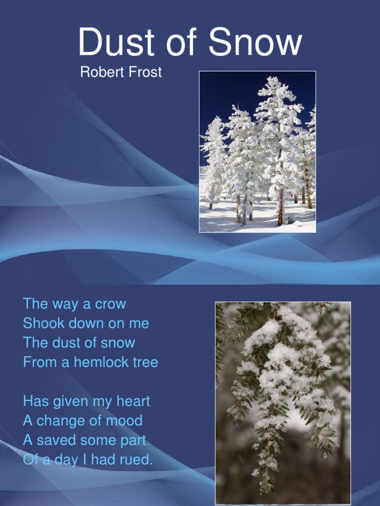 Analysis of Frost's "Dust of Snow" | PDF | Art