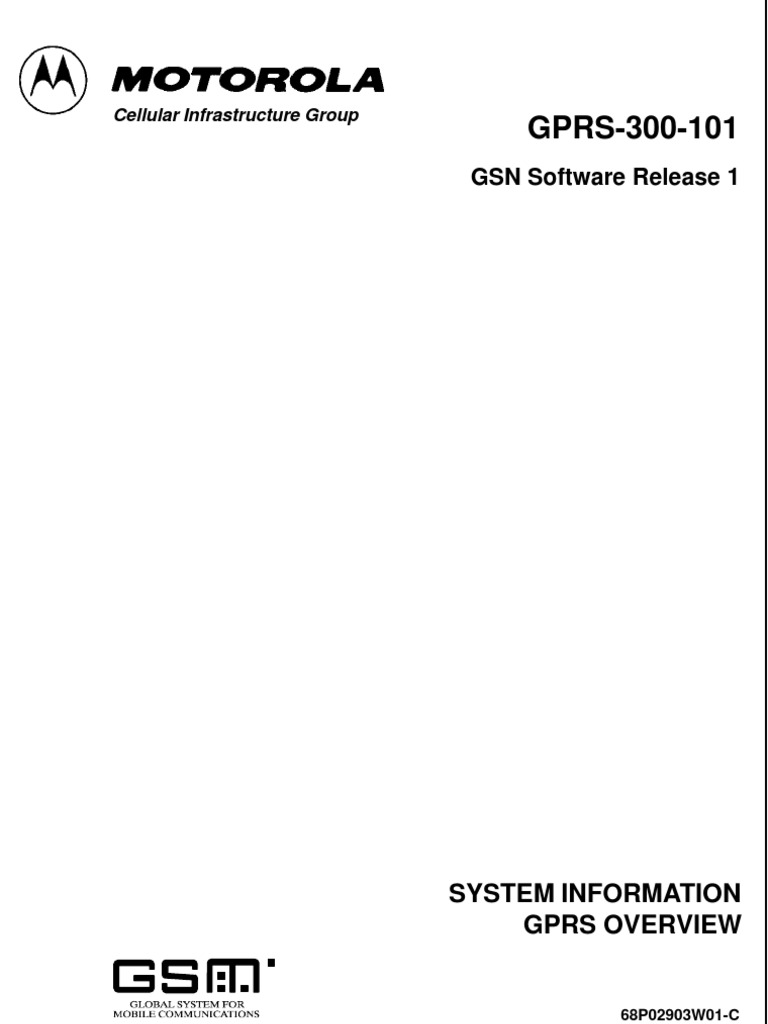 GPRS Overview | PDF | Copyright | Telecommunications Standards