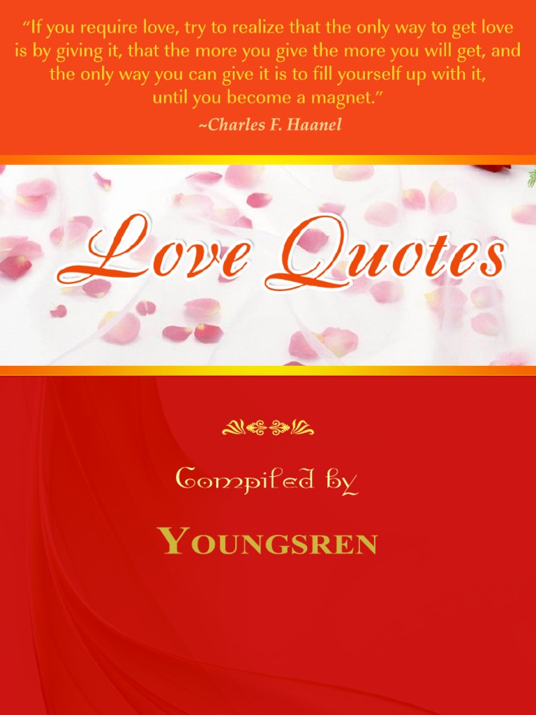 Love Quotes | PDF | Love