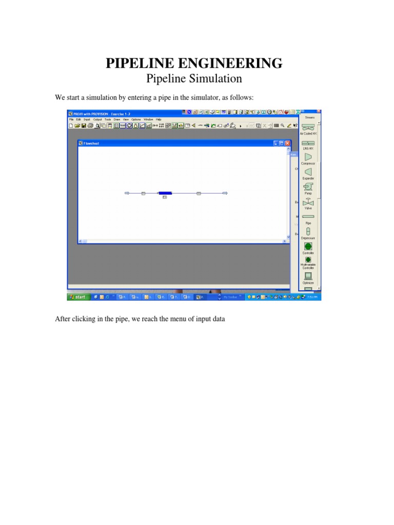 Pro II Simulation | Download Free PDF | Pipeline Transport | Natural Gas