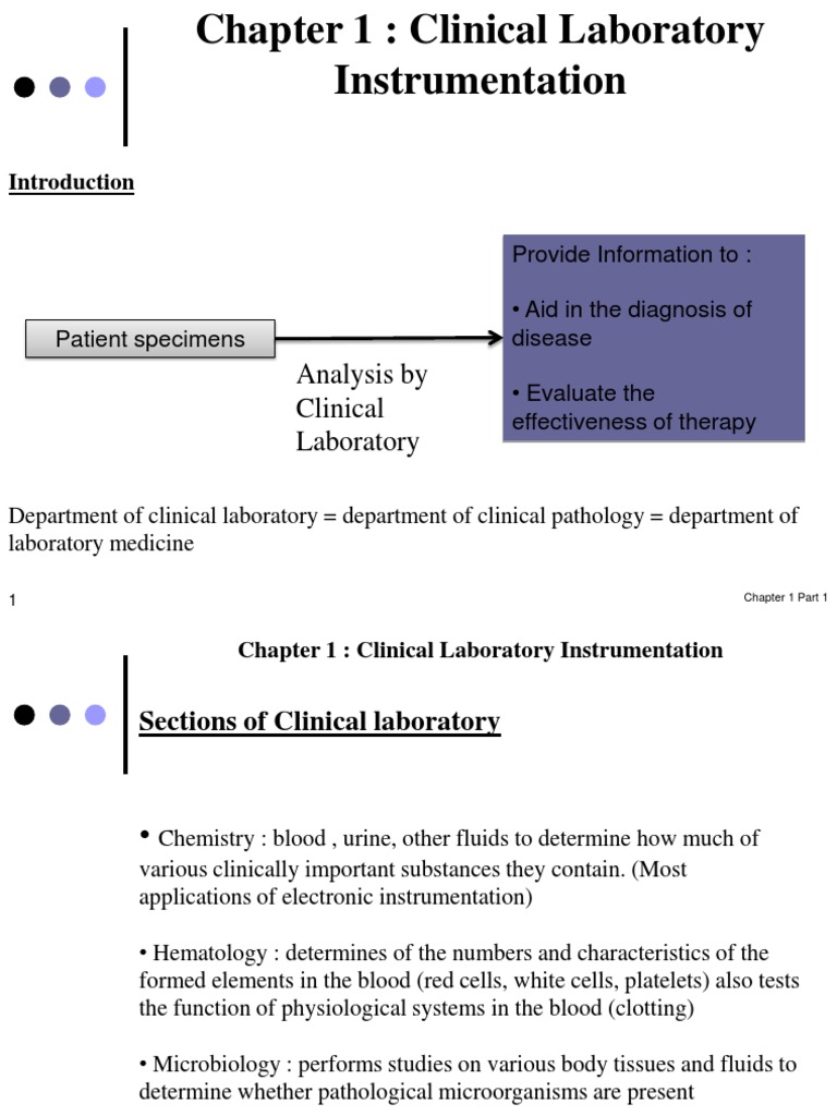 Clinical Laboratory Instrumentation | PDF | Spectrophotometry | Optical ...