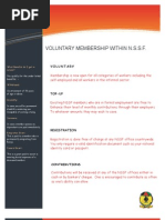 NSSF Templates Blank | PDF