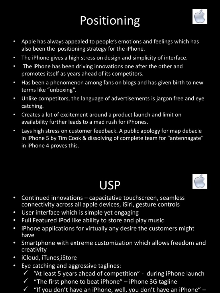 STP of Apple | Download Free PDF | I Phone | Apple Inc.