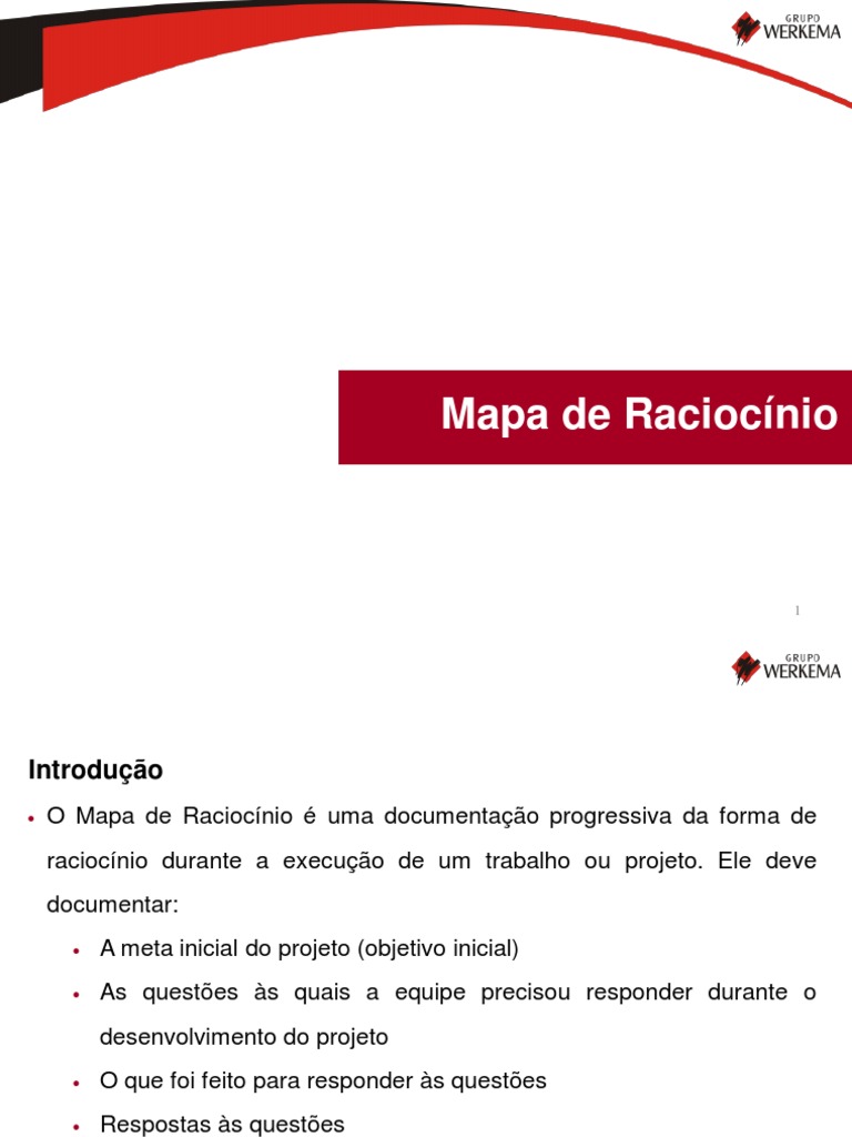 Mapa de Raciocínio PDF | PDF | Mapa | Evolução