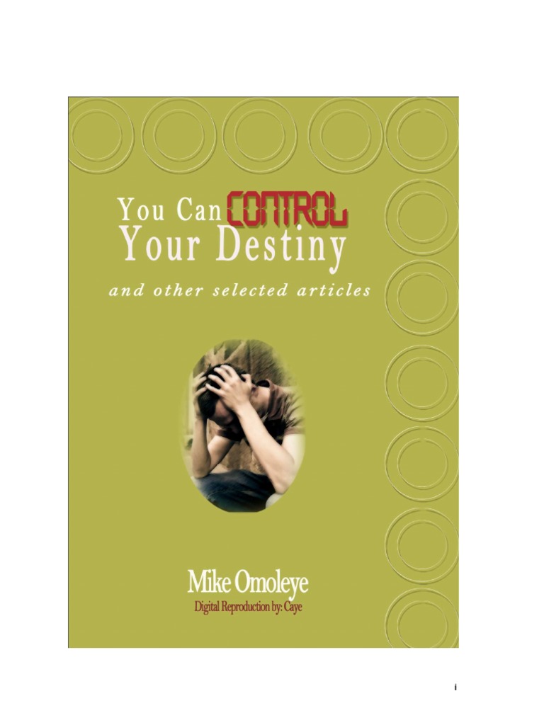You Can Control Your Destiny | PDF | Judas Iscariot | Anger