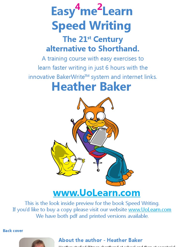 How To Speed Write | Download Free PDF | Study Skills | Shorthand