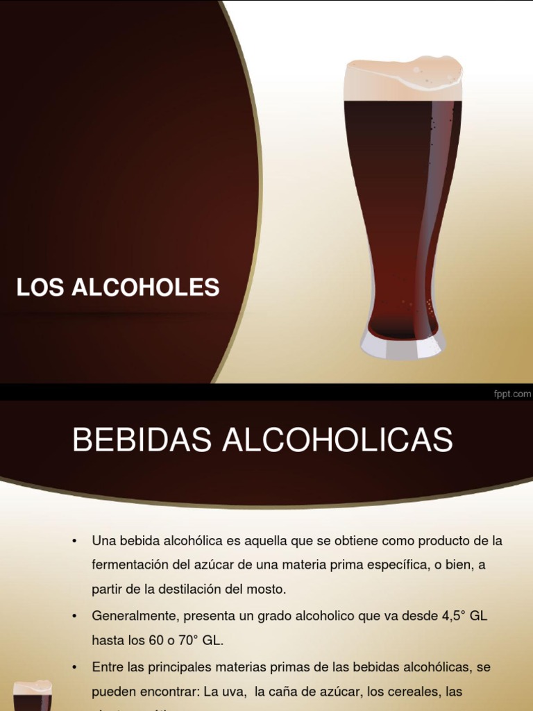 Bebidas Alcohólicas, Alcoholes | PDF | Ron | Destilación