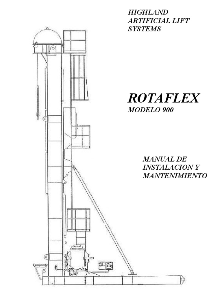 Manual Rotaflex 900 | PDF | Engranaje | Esfuerzo de torsión