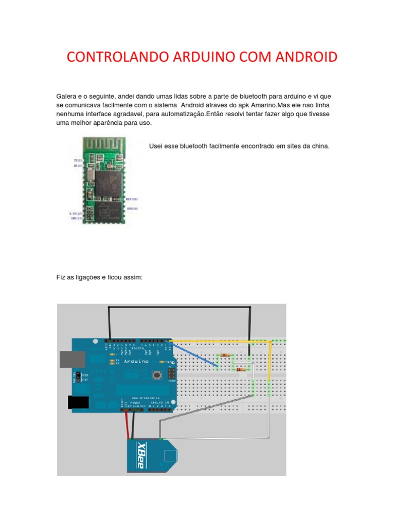 Arduino Android Bluetooth | PDF