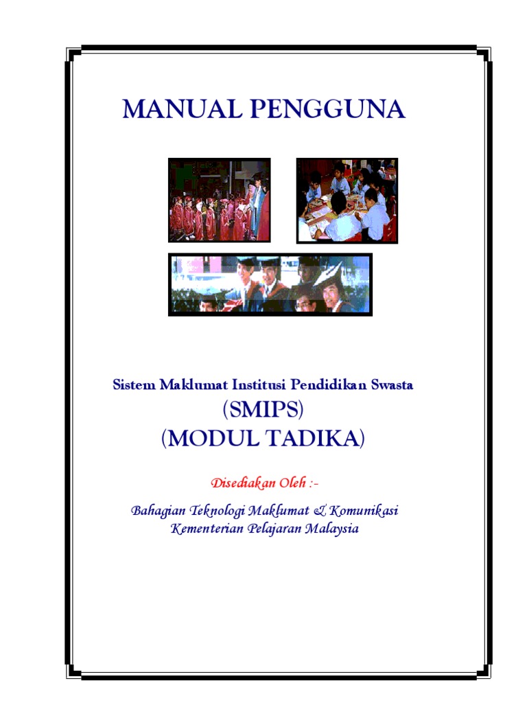 Manual Tadika | PDF