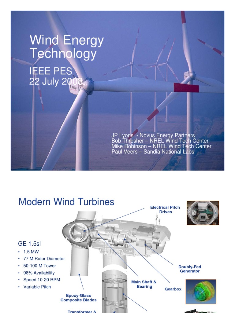 Wind energy technology | Wind Power | Wind Turbine