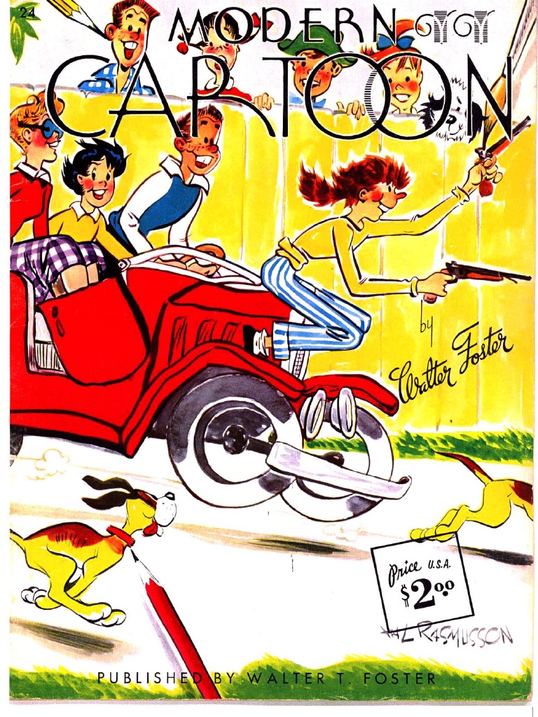 Modern Cartoon - Walter Foster | PDF | Foreign Language Studies | Home ...