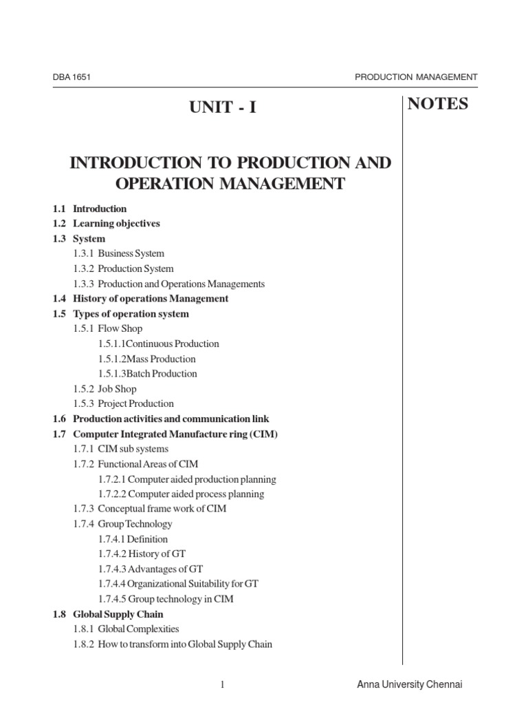 Production Management | PDF | Enterprise Resource Planning | Operations ...
