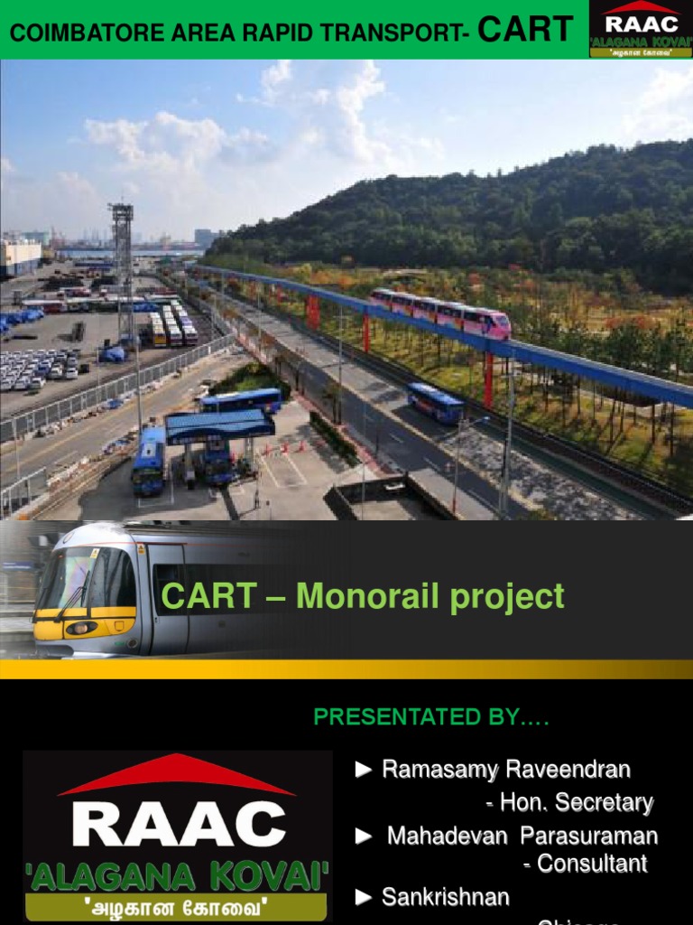 Coimbatore Mono Rail Project | PDF | Public Transport | Rapid Transit